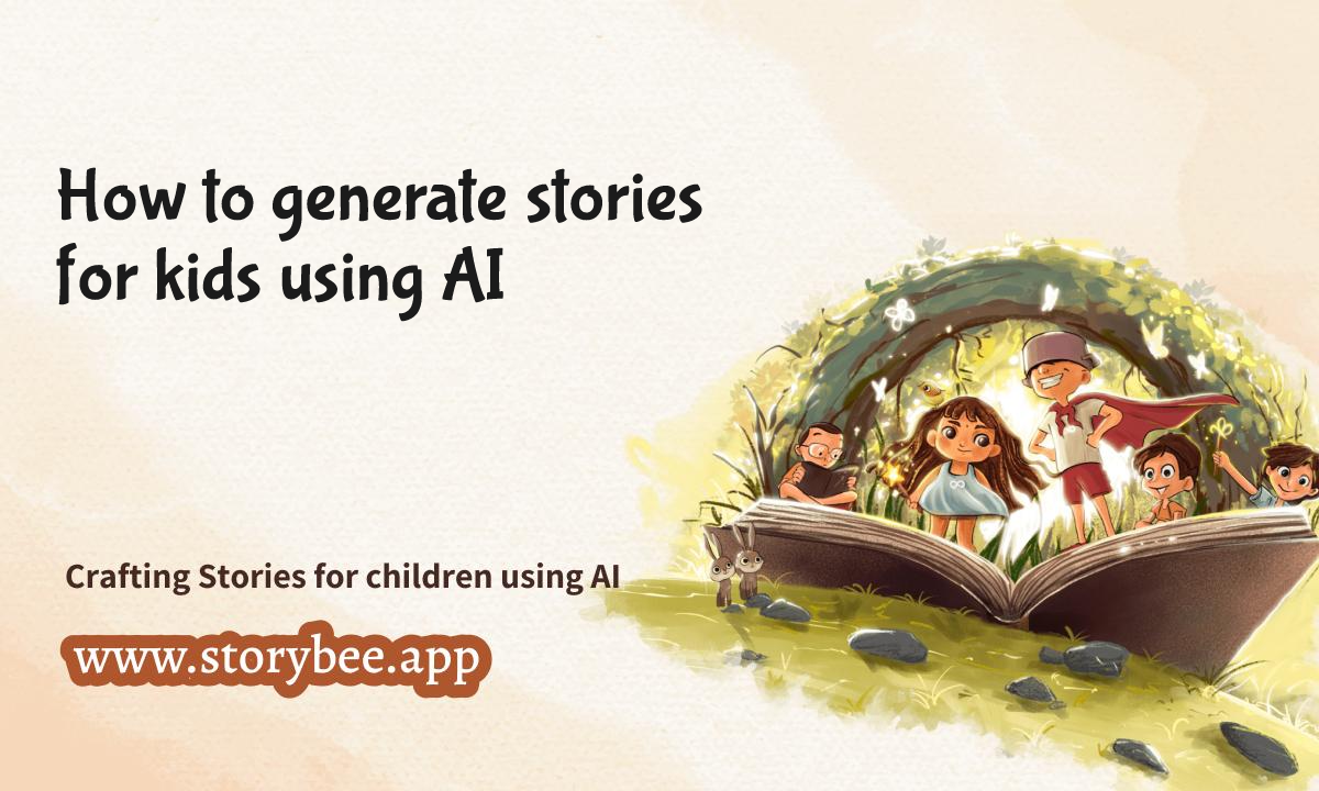 How to generate stories for kids using AI - StoryBee