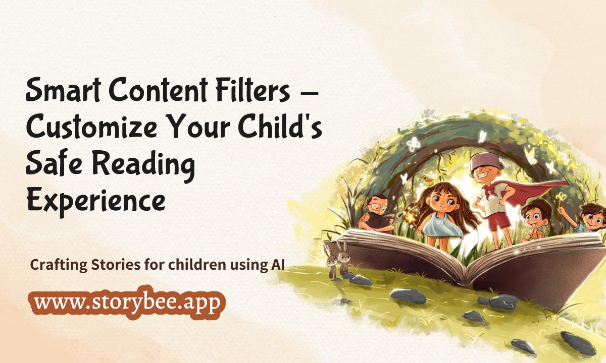 Smart Content Filters - Customize Your Child's Safe Reading Experience - StoryBee